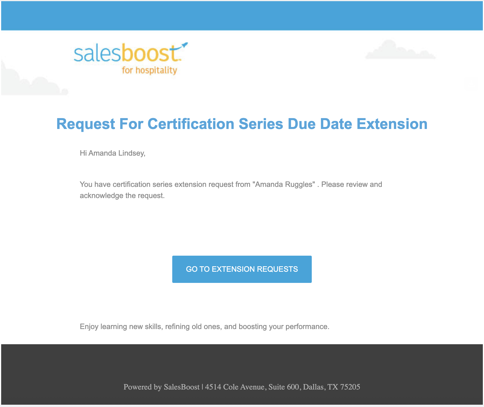 How can I get a due date extension for an overdue course, certification ...